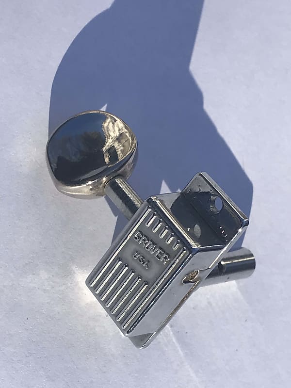 1960's Grover G-100 slimline waffleback tuner | Reverb