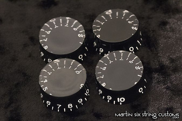 Black Speed Knobs - Set of 4 | Reverb UK