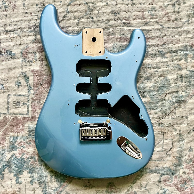 Stratocaster Body 2020s - Blue | Reverb