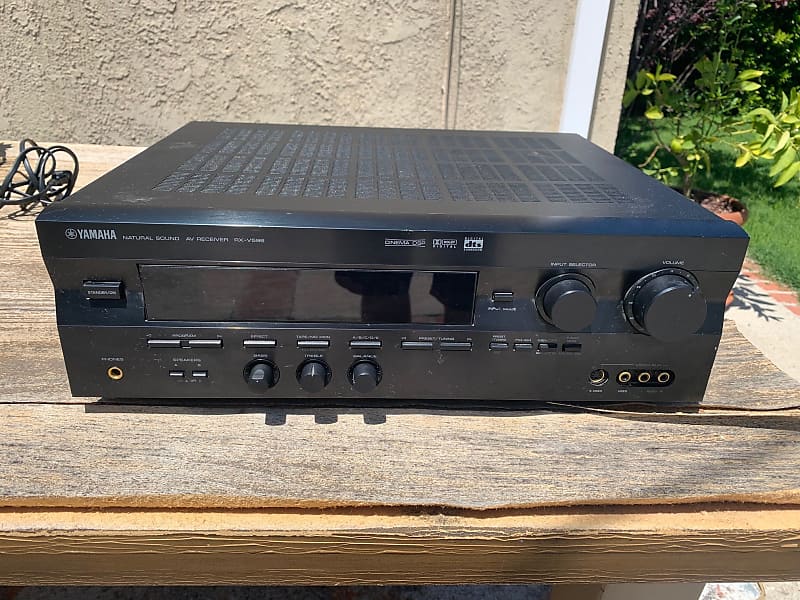 Yamaha RX-V596 Natural Sound AV Stereo Receiver - Tested and | Reverb