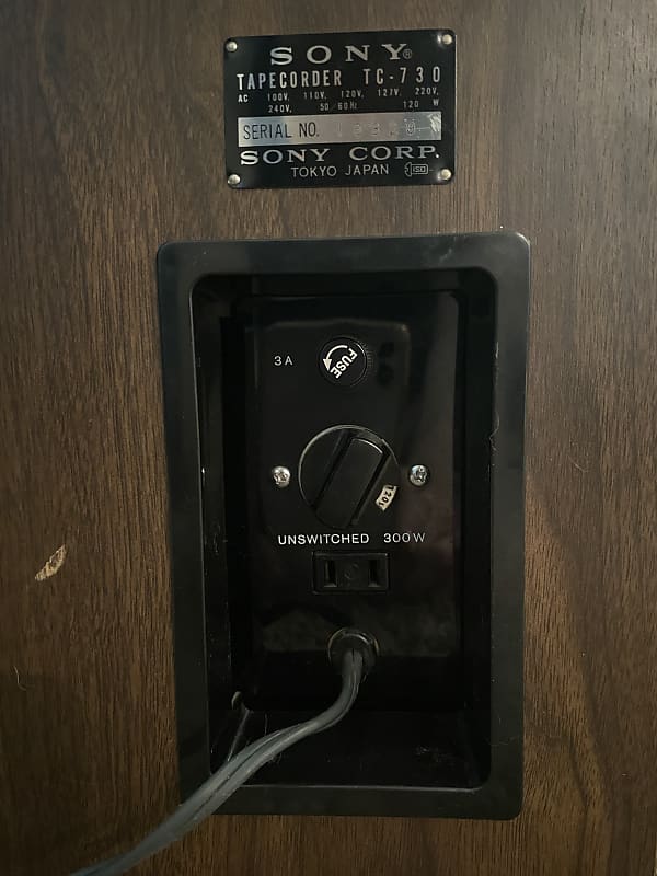 Sony Reel to Reel TC-730 | Reverb