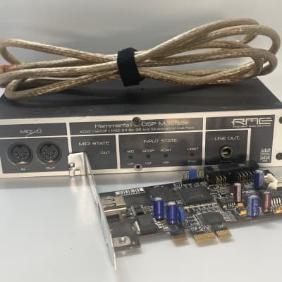 RME Hammerfall Multiface with HDSP PCIe card | Reverb