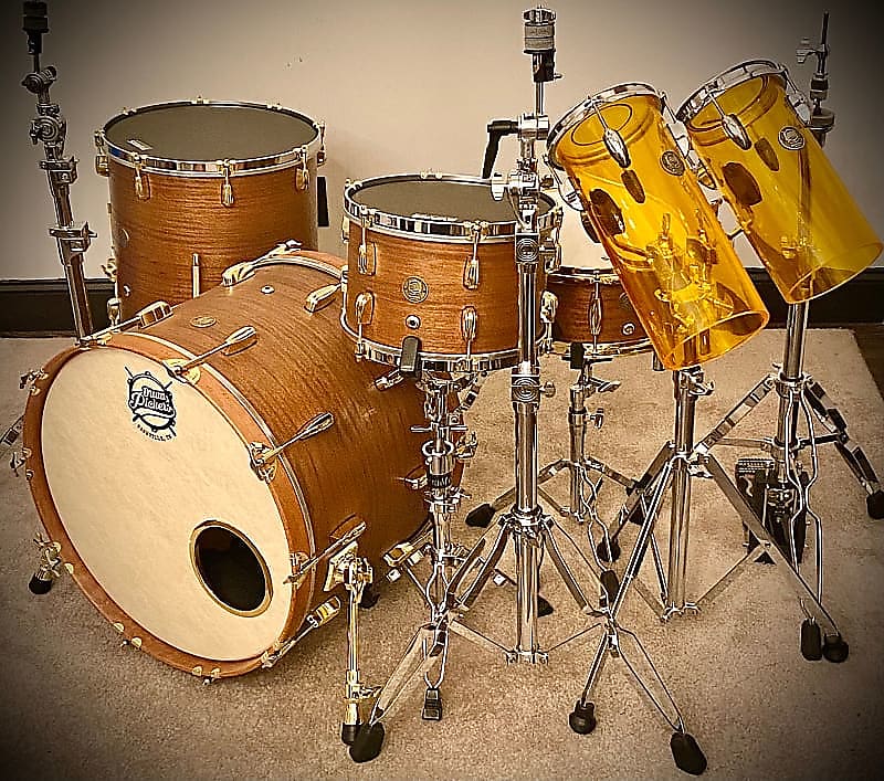 DrumPickers 12x6” & 15x6” Tangerine Dream Silo Drums with | Reverb