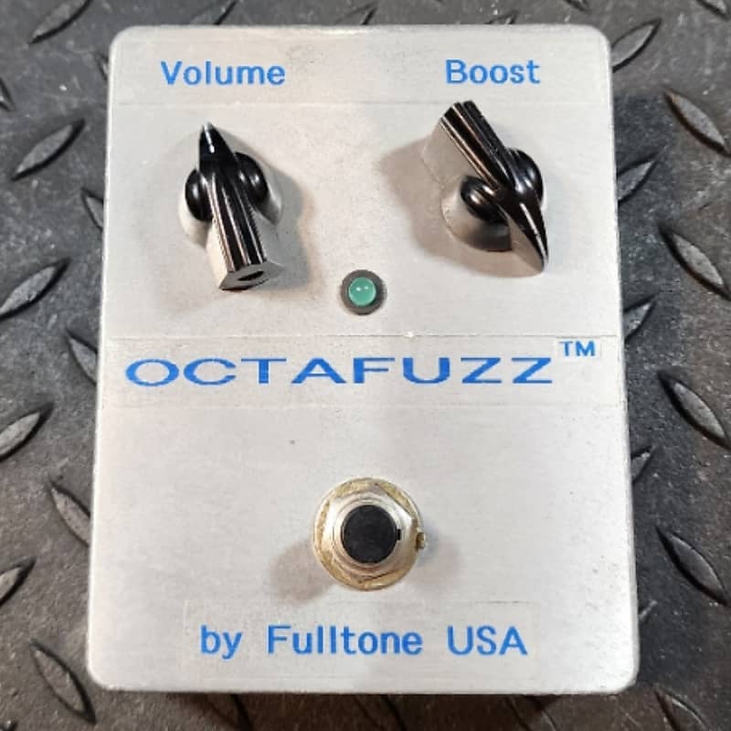 Fulltone Octafuzz Serial #94 Original Vintage Label Maker | Reverb
