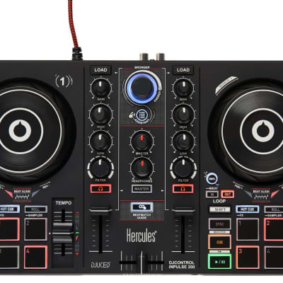 Hercules DJCONTROL INPULSE 200 MK2 Serato Lite DJ Controller | Reverb