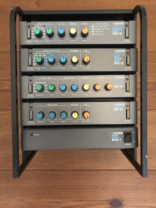 Boss BMR-5 Micro Rack System with PSU and 6 modules | Reverb