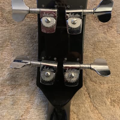 Vintage 1970's Gibson Ripper Black Finish Fretless Bass | Reverb