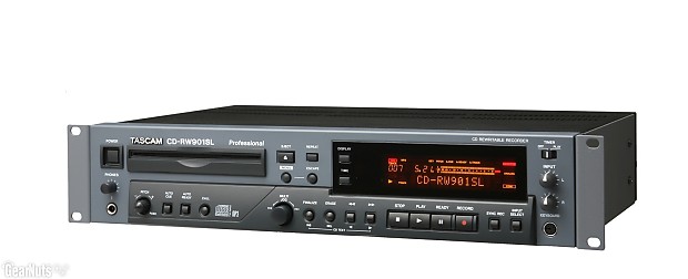 Tascam CD-RW901SL - Rack Mount Slot-Loading CD Recorder with | Reverb