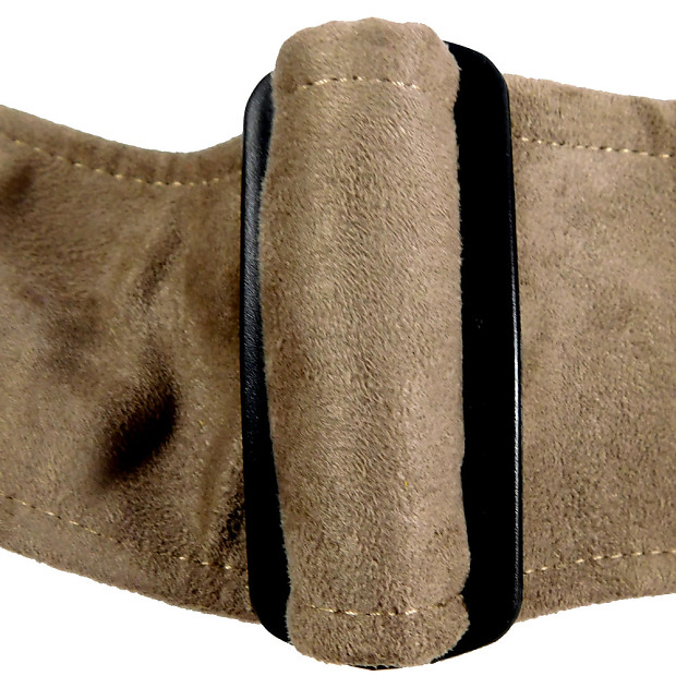 Howling Wolf Embroidered Guitar Strap Artisan Handmade Gray | Reverb