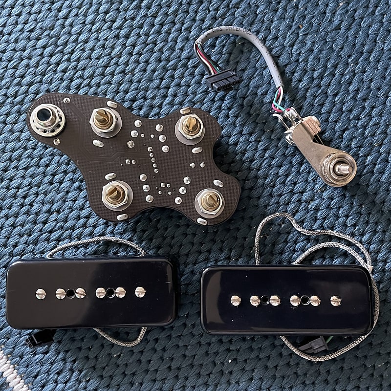 Gibson SG PCB Controls w/ Gibson P90 Pickups (quick connect) | Reverb