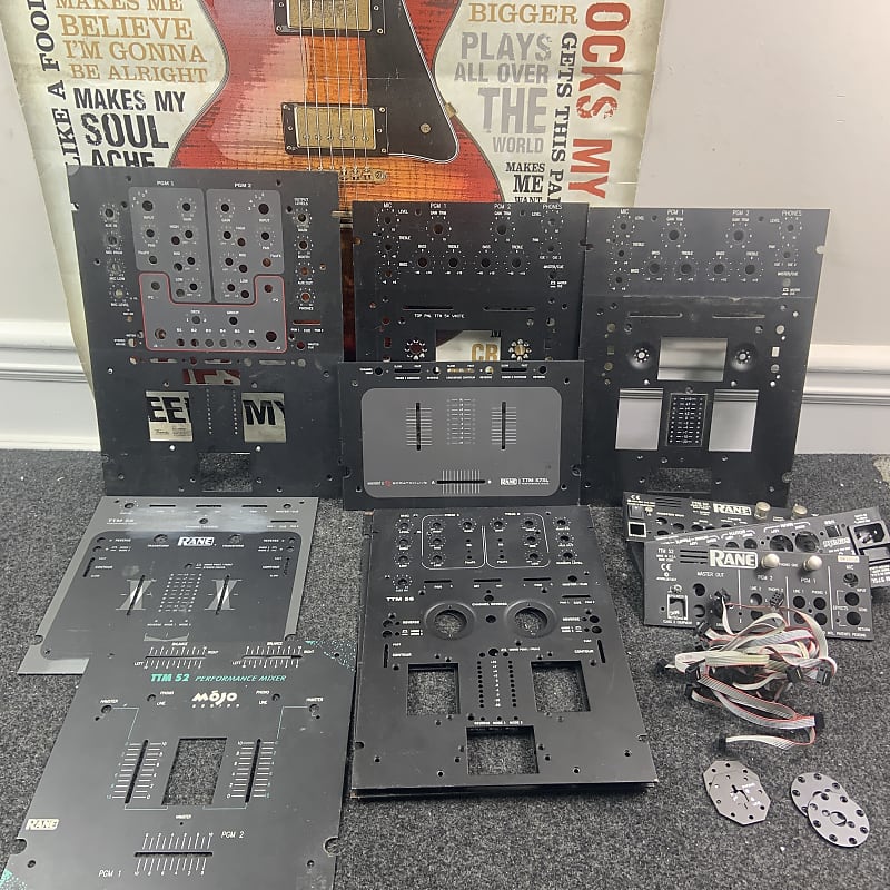 Rane TTM Series DJ Mixer Faceplates & Cables | Reverb