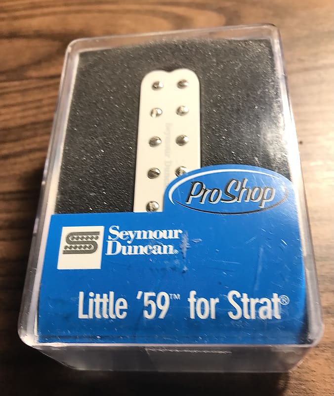 Seymour Duncan SL59-1n Little '59 White Strat Bridge Pickup | Reverb