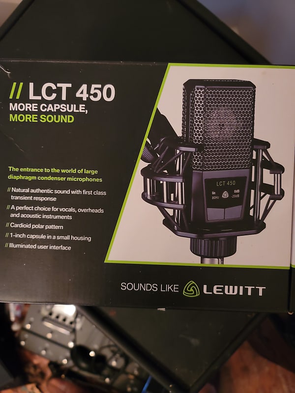 Lewitt LCT-450 Black | Reverb