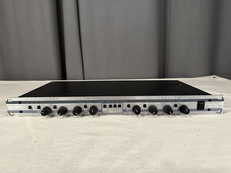 Aphex 320A Compellor 1990s - Silver | Reverb