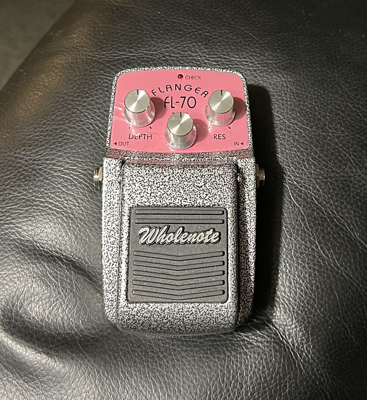 Wholenote FL-70 Flanger 2010 - Grey & Pink | Reverb