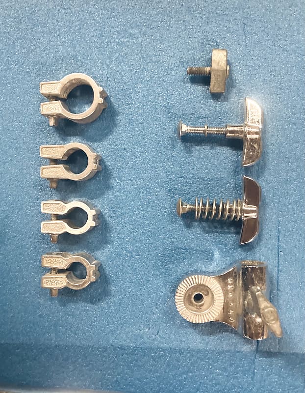 Rogers Memory lock 70’s Chrome / aluminum | Reverb