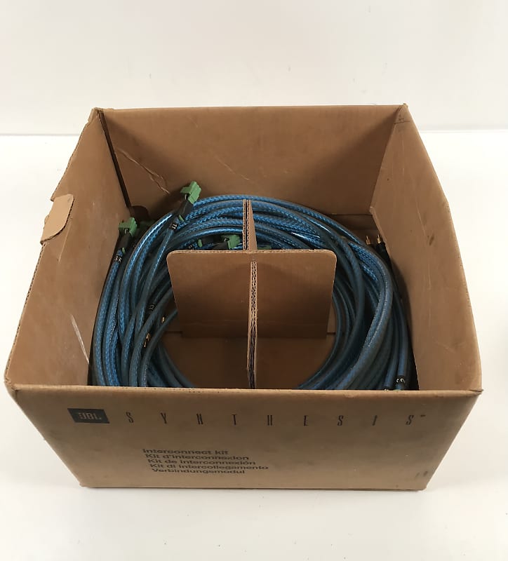 Lot of 7 JBL Synthesis / Straight Wire RCA to Phoenix | Reverb