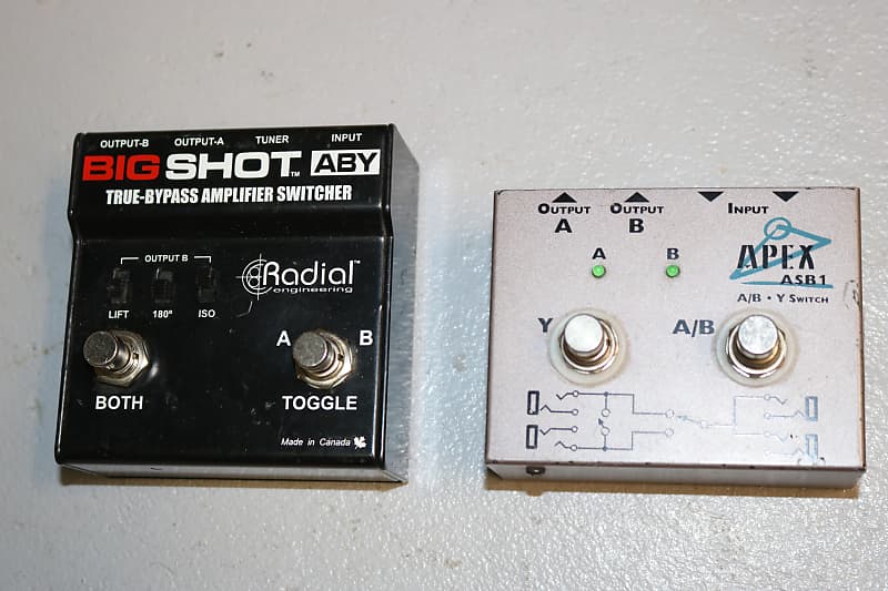 Radial & Apex AB/Y Pedals | Reverb