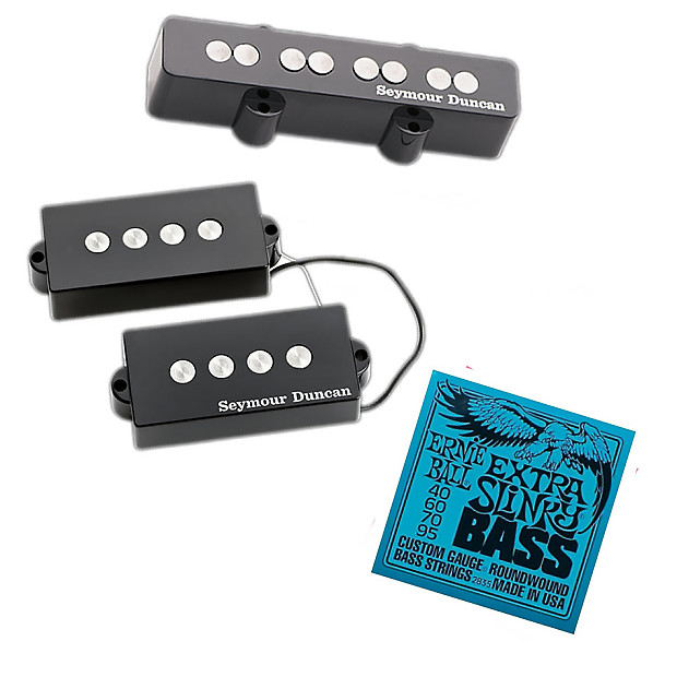 Seymour Duncan SPB-3 and SJB-3B Quarter Pound "PJ" Pickup Set | Reverb