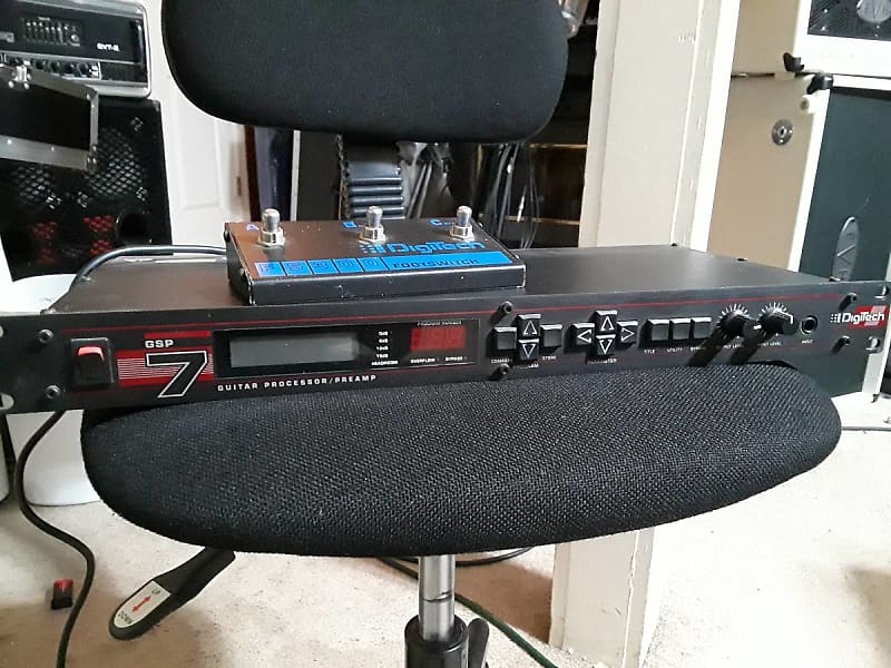 Digitech GSP 7 Guitar Processor/Preamp w/fs300 footswitch | Reverb