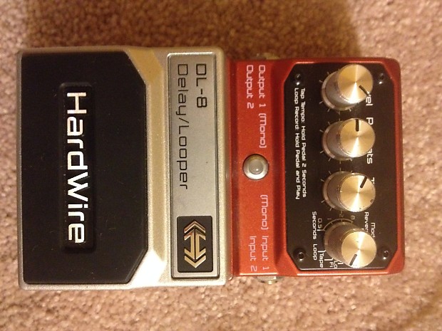 DigiTech Hardwire DL-8 Delay Looper | Reverb