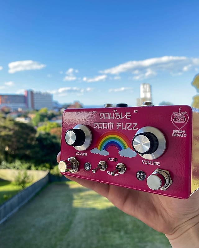 Berry Pedals Double Doom Fuzz (DAM Meathead style fuzz) | Reverb
