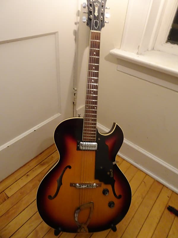1964 Guild T-100 Slim Jim Sunburst | Reverb