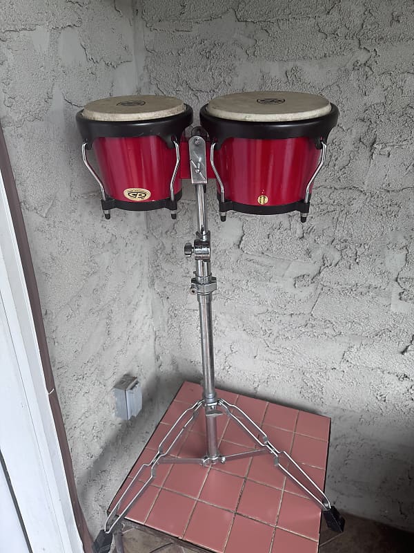 Cosmic Percussion by LP Bongos w/ Stand | Reverb