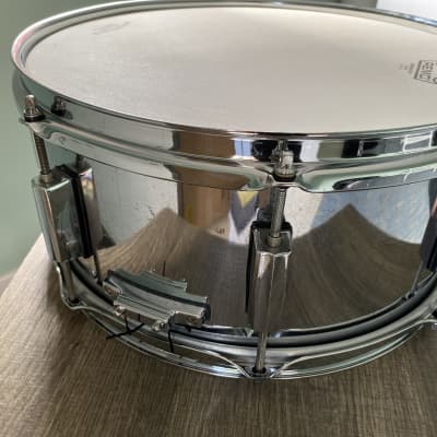Pearl Export Series Snare 90s - Chrome over steel | Reverb