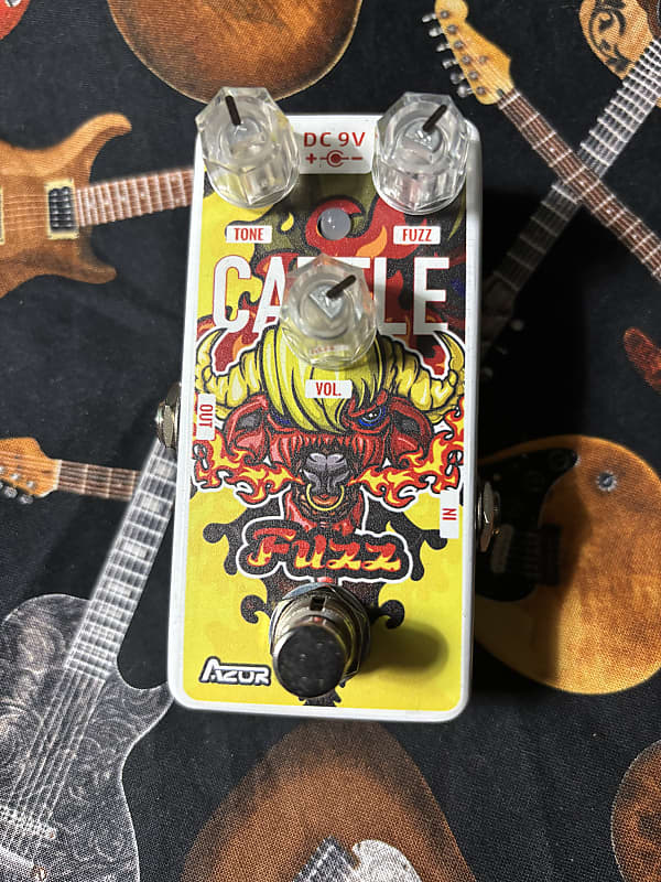AZOR AP501 Cattle Fuzz Pedal and Mosky Crunch Red | Reverb