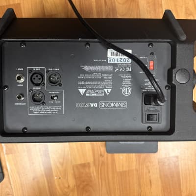 Electronic Drum Monitor / Keyboard Amp – 200W Simmons DA2108 | Reverb
