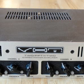 VHT G-2502-S Two/Fifty/Two Rackmount Tube Power Amp 50 Watt | Reverb