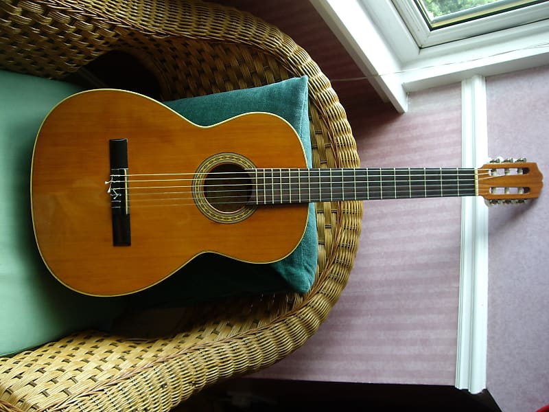Fiesta Nylon-String Spanish Guitar c1990 Natural | Reverb