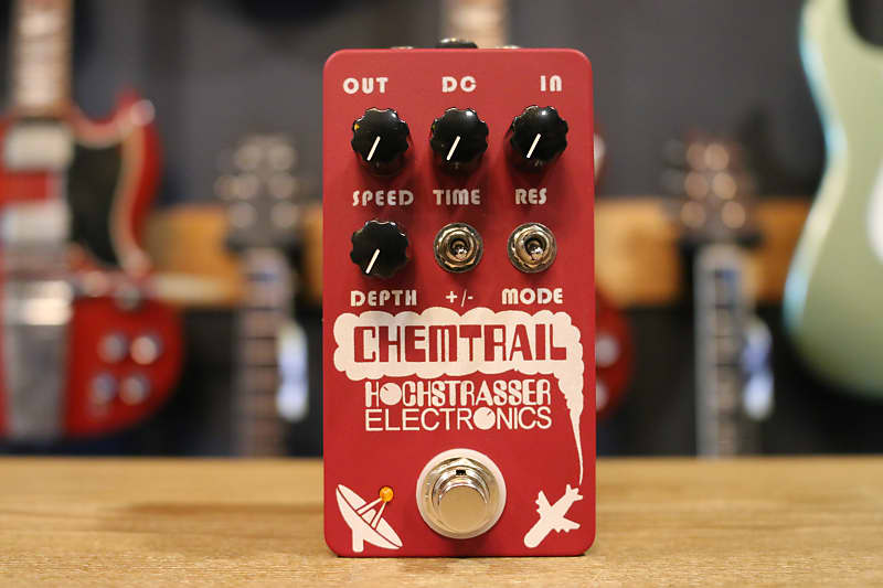 Hochstrasser Electronics Chemtrail analog phaser Red | Reverb