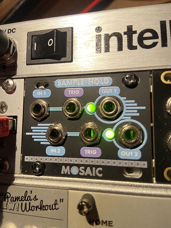 Mosaic Sample & Hold 1U Eurorack Module (Black) | Reverb UK