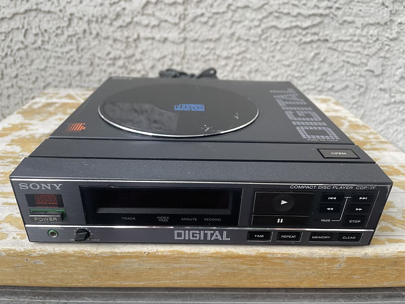 Vintage Sony CDP-7F Compact Disc Player 80s | Reverb