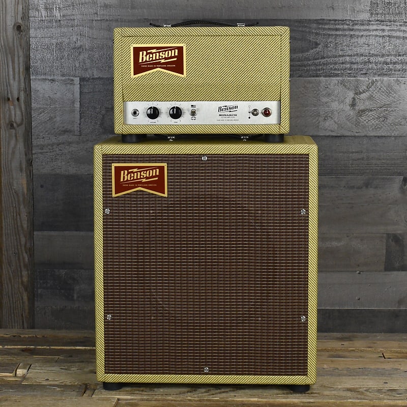 Pre-Owned Benson Monarch 15-Watt 1x12" Guitar Amp Half Stack | Reverb