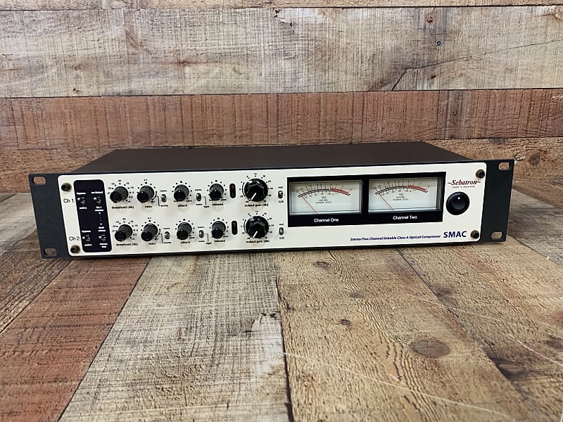 Sebatron SMAC Stereo Musical Audio Compressor | Reverb