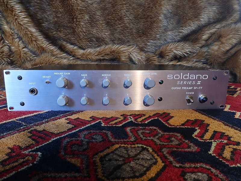 Soldano SP77 Guitar Preamplifier | Reverb