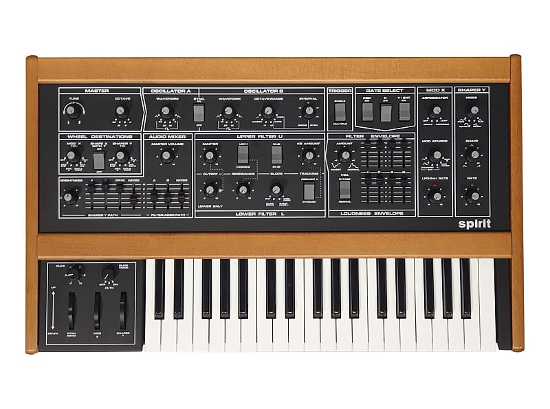 Crumar Spirit Analog Keyboard Synthesizer (2023 Reissue) | Reverb