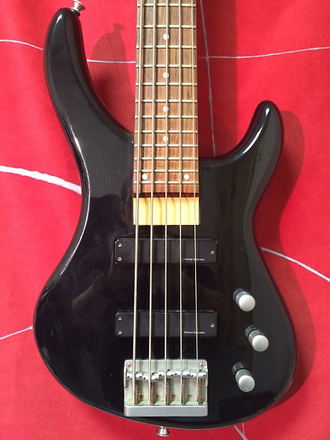 Jackson 5 String Bass Black | Reverb