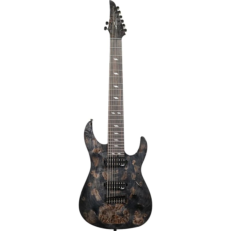 Legator N8SS Ninja 8 Super Shred 8-String Guitar, Ebony | Reverb