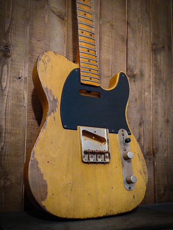 #202034 :: [SOLD] Baldman's Relic Telecaster body in Dirty | Reverb UK