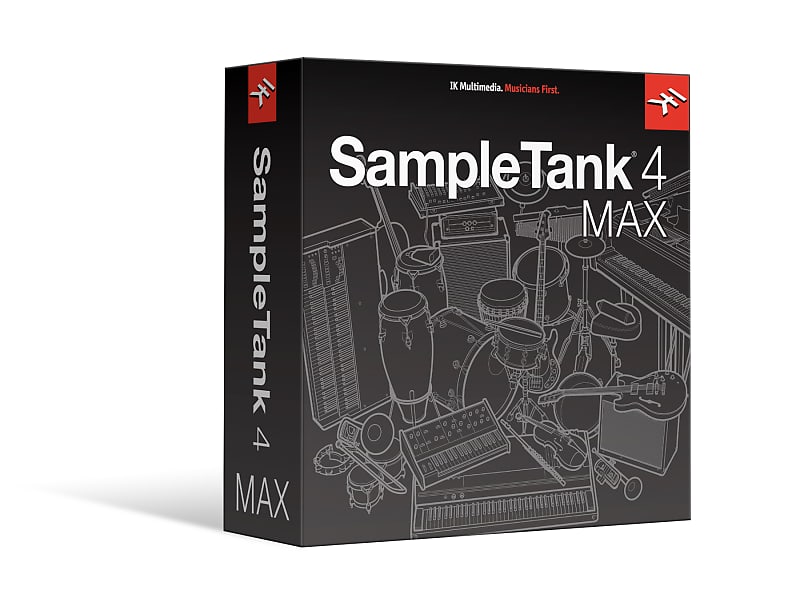 IK Multimedia Sampletank 4 MAX Sample Based Workstation With | Reverb