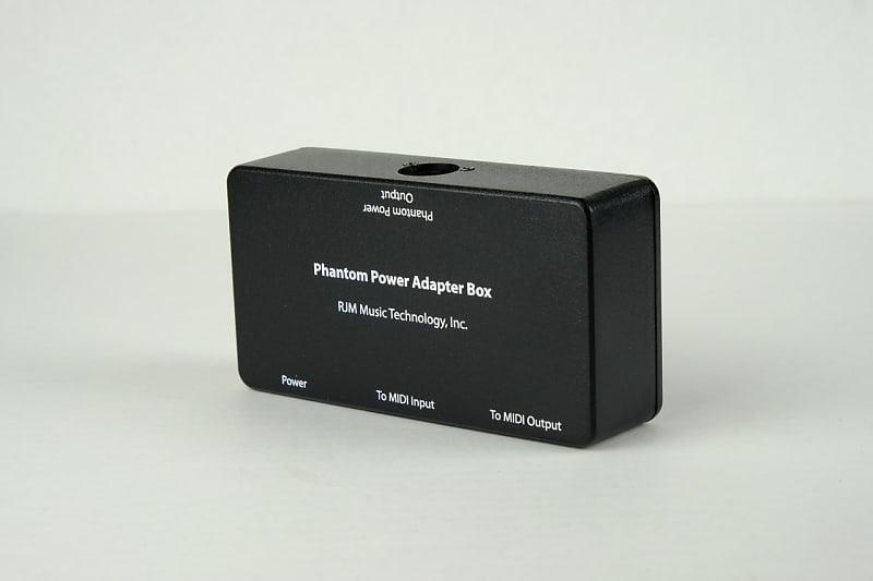 RJM PHANTOM POWER ADAPTER - BLACK | Reverb