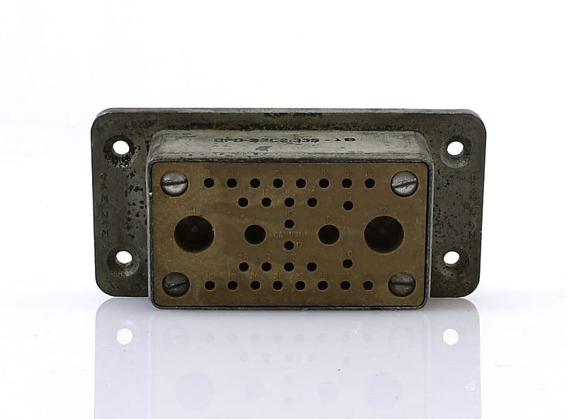 Cannon DPB-32C2-33S-1B Rare 30 Pin Female Connector | Reverb UK