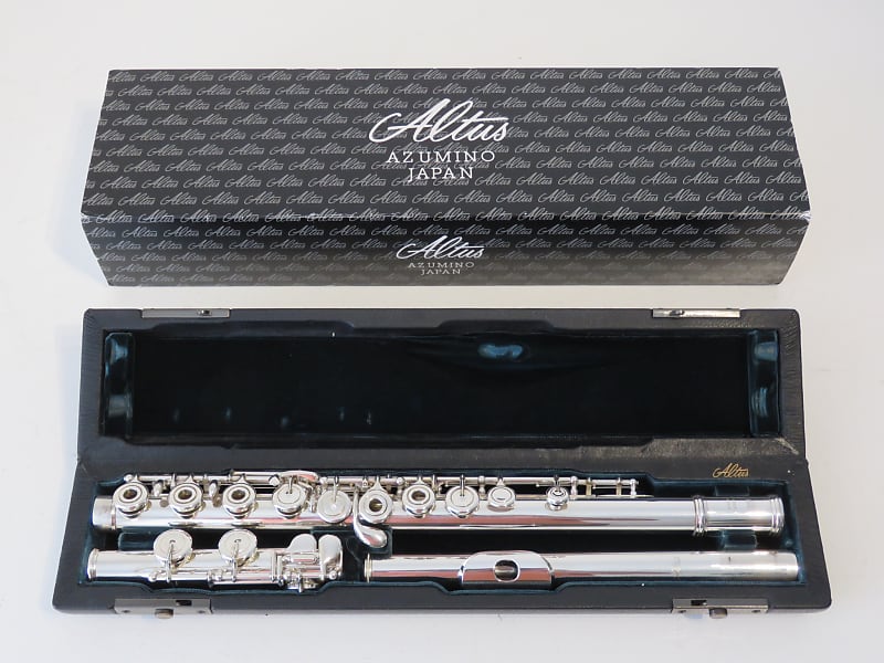 Altus 807RE Azumino Japan Open Hole Flute with C Foot, Split | Reverb