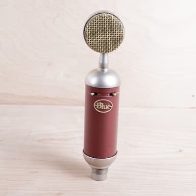 Blue Spark SL Red Condenser Microphone in Wood Box | Reverb