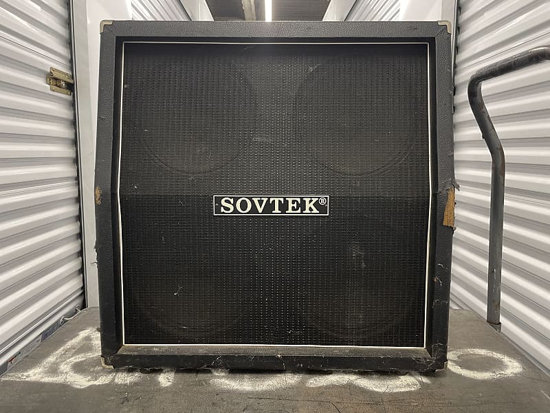 Sovtek Mig 4x12 slant cabinet original Eminence American-made | Reverb