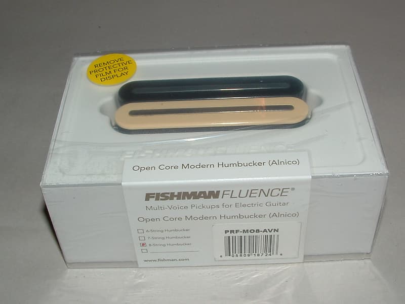 Fishman Fluence PRF-M08-AVN Open Core 8 String Alnico | Reverb